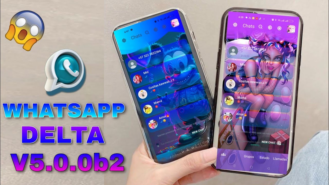 😱WHATSAPP DELTA V5.0.0B2 ACTUALIZACIÓN MARZO DESCARGA DIRECTA WHATSAPP TRASPARENTE - YouTube