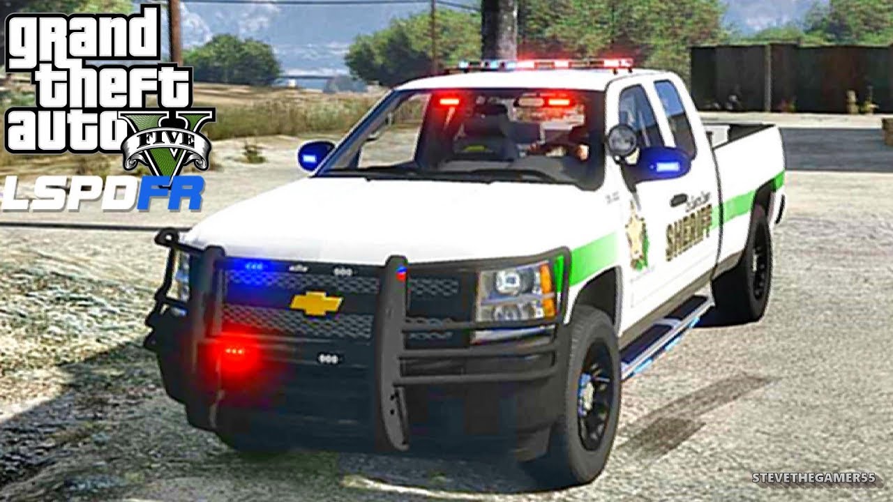 GTA 5 MOD LSPDFR 688 - SILVERADO PATROL!! (GTA 5 REAL LIFE PC MOD ...