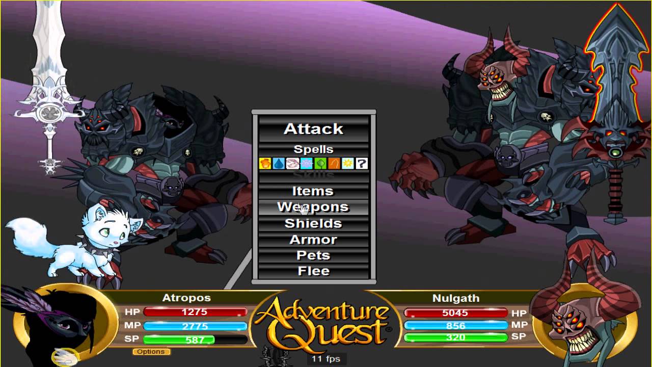 AdventureQuest - Nulgath Armor [HD] - YouTube