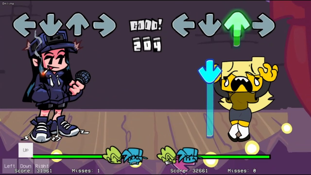 playable meri for fnf online vs - YouTube