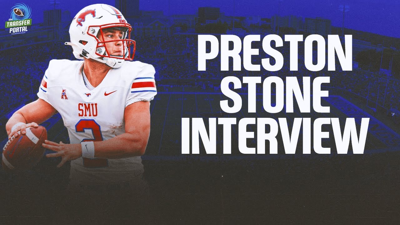 SMU QB Preston Stone Exclusive Interview | College Football Is Back ...