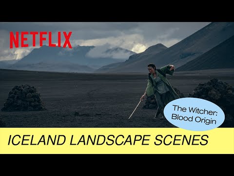 The Witcher: Blood Origin: Icelandic Landscape scenes - YouTube