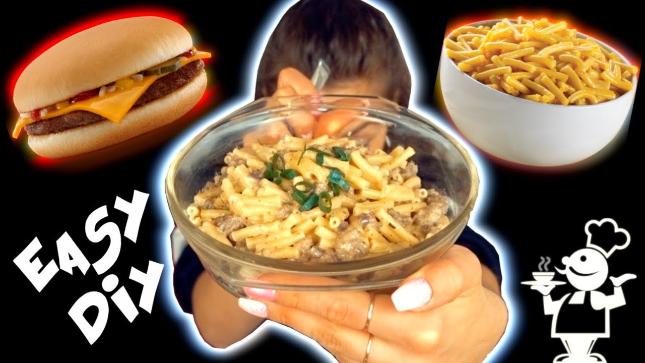 CHEESEBURGER MAC N CHEESE RECIPE | SUPER EASY - YouTube