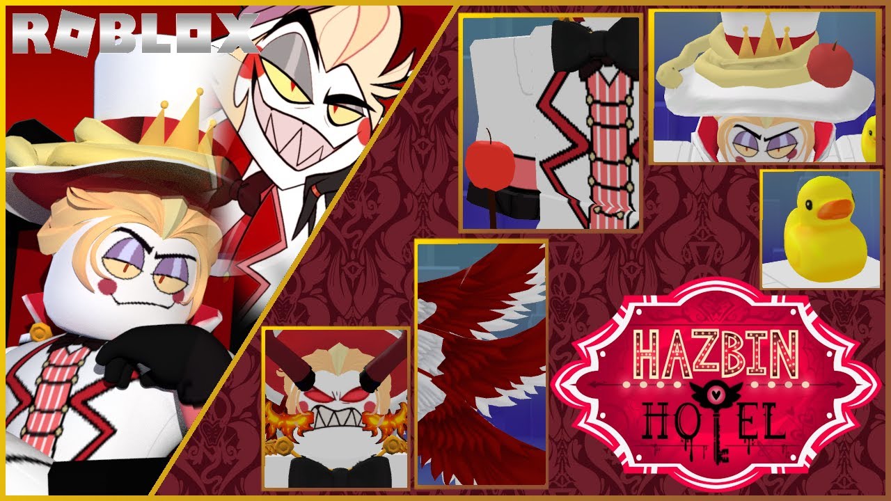 Lucifer Morningstar Roblox Avatar Showcase - Hazbin Hotel - YouTube