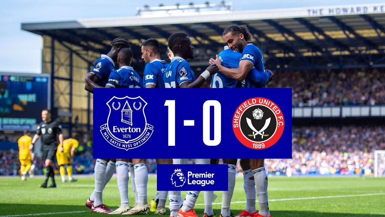 EVERTON 1-0 SHEFFIELD UNITED | Premier League highlights - YouTube