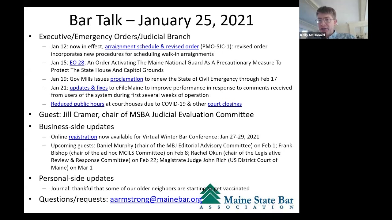 Bar Talk: 1-25-21 - YouTube