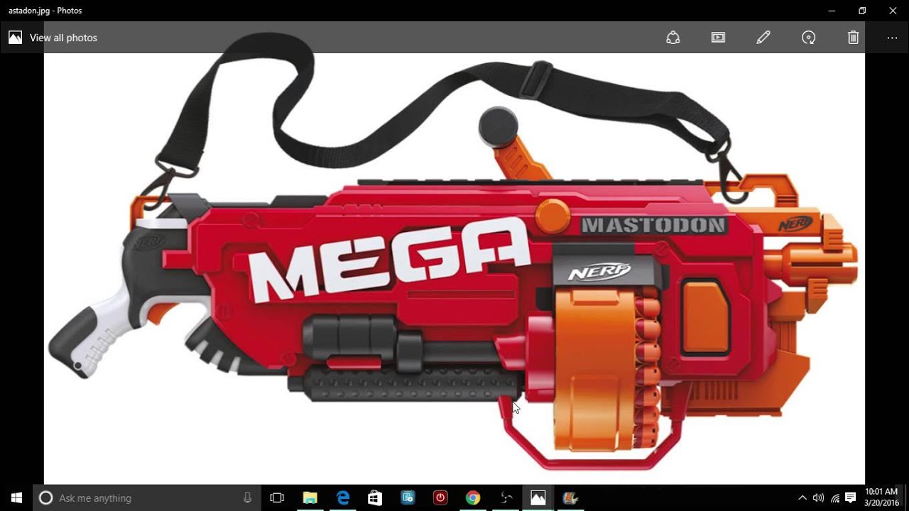 nerf news: MEGA mastadon prototype review (its a beast) - YouTube