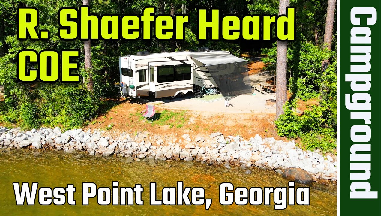 R Shaefer Heard COE West Point, Georgia Campground Tour (RV Living) 4K ...