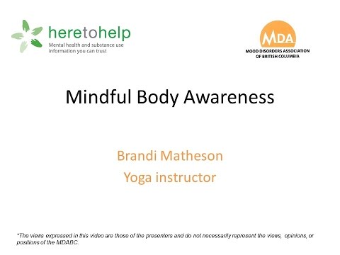 Mindful Body Awareness with Brandi Matheson - YouTube