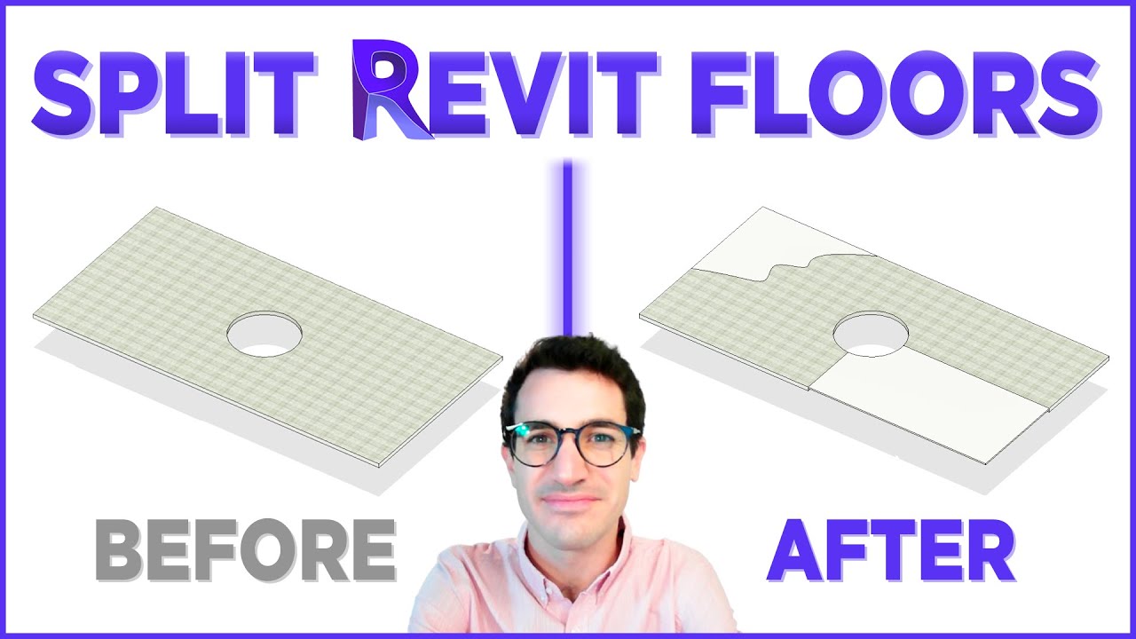 Split / Cut Floors by Rooms or Lines | Revit Buttons - YouTube
