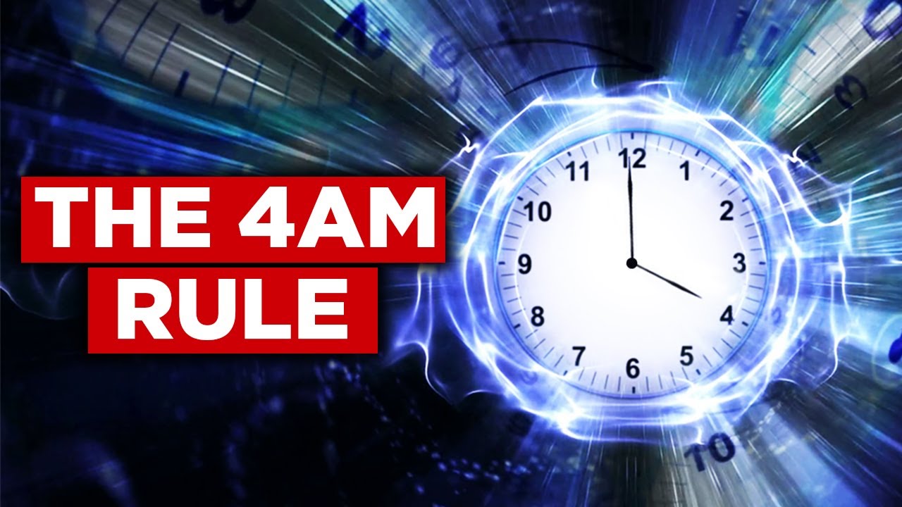 The Secret Power Of The 4AM Rule - YouTube