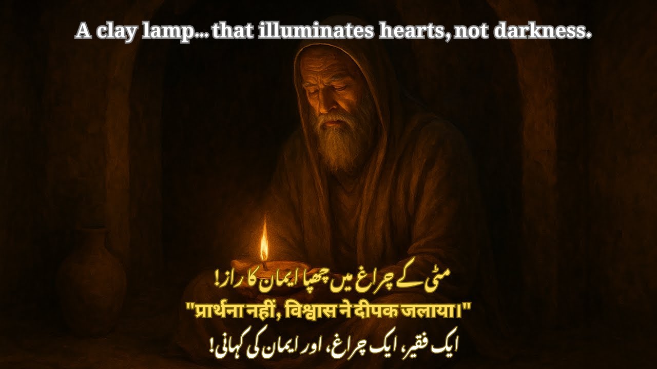 چراغِ مٹی — The Clay Lamp of Faith | A Motivation Sufi Islamic Story ...