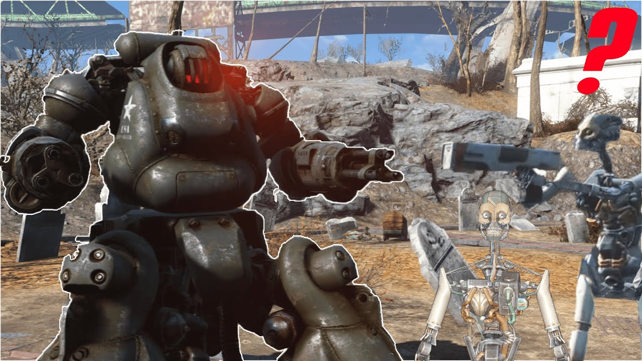 How Many Synths Does It Take To Down One Sentry Bot? Fallout 4 NPC ...