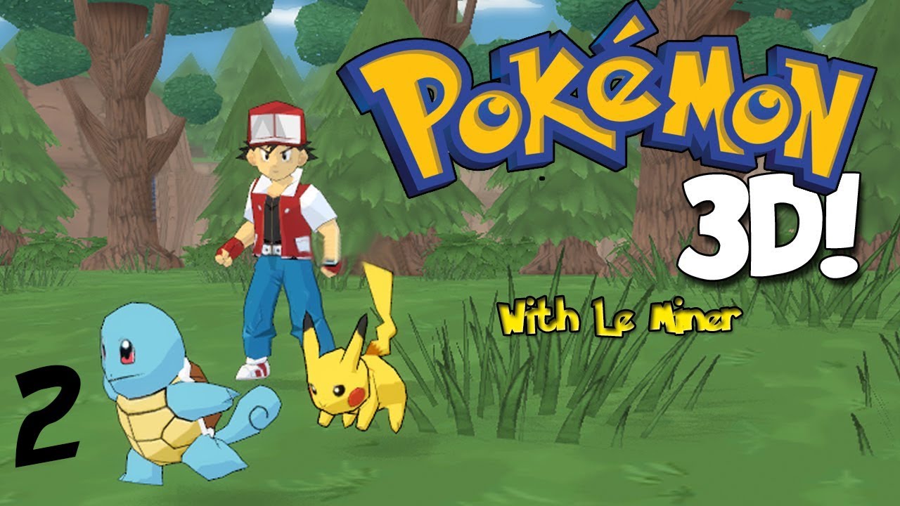 Pokémon 3D|Episode 2| FIRST BATTLE! - YouTube