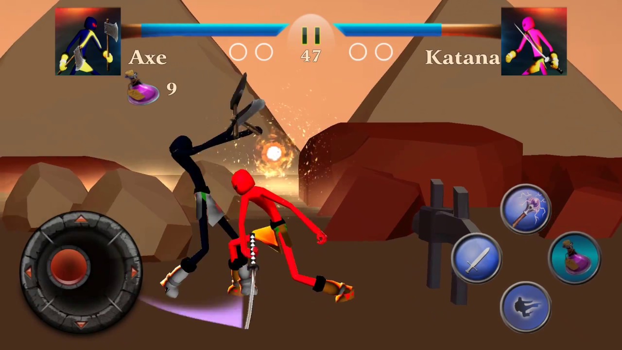 Stickman Kung Fu Fighting: Middle Ages Warriors 3D (by Motion Art Games ...