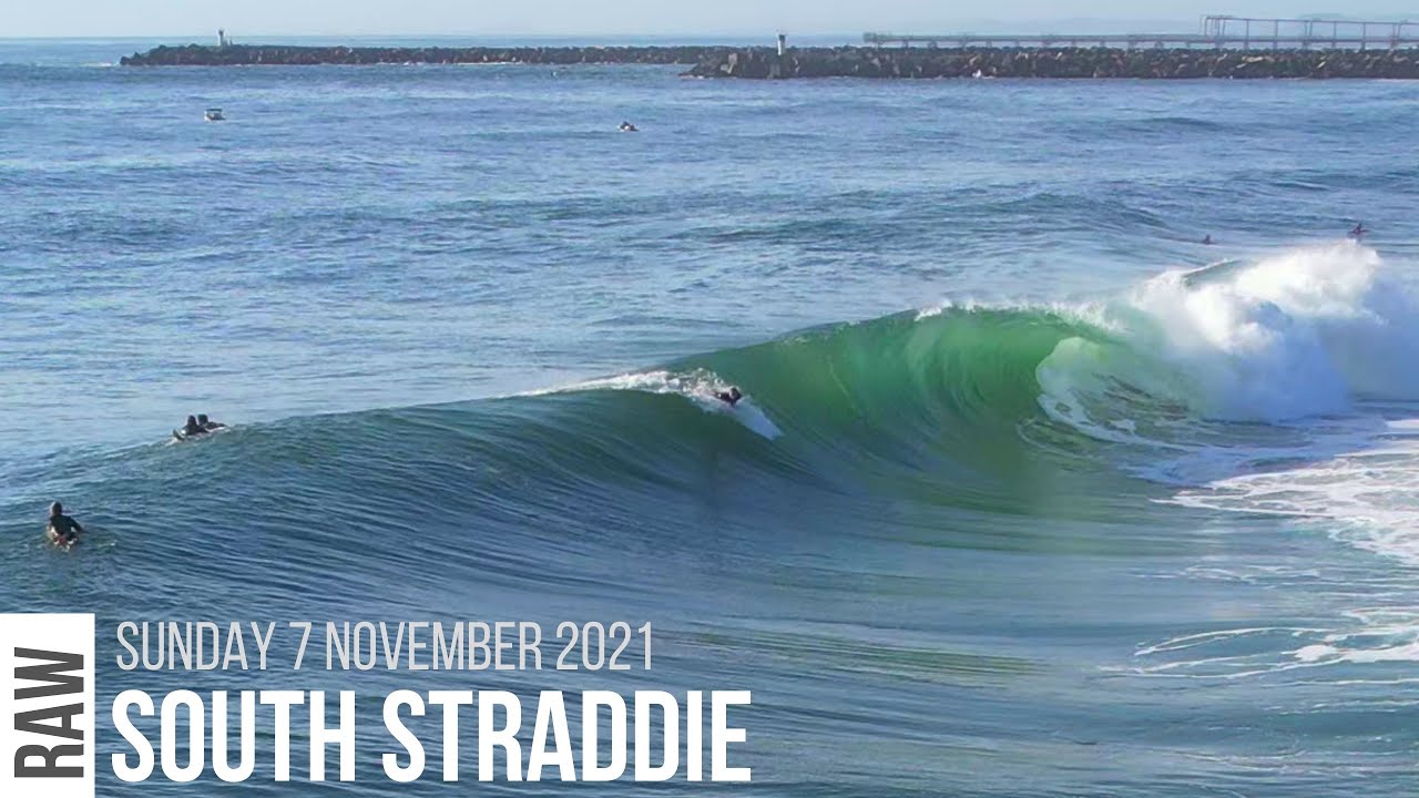 The Surf Cleans Up Over South Straddie (Sunday 07 November 2021) - YouTube