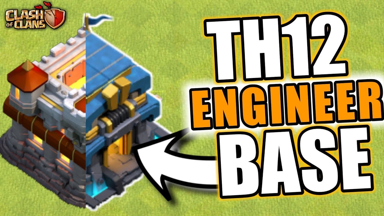TH12 ENGINEER BASE IN CLASH OF CLANS - YouTube