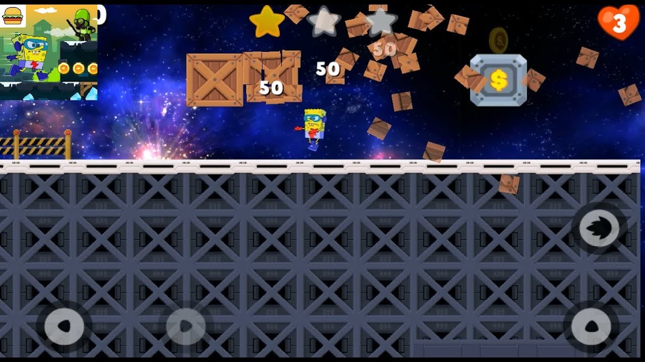 Hero Spongebob: The Quickster Adventure - Gameplay Android - YouTube