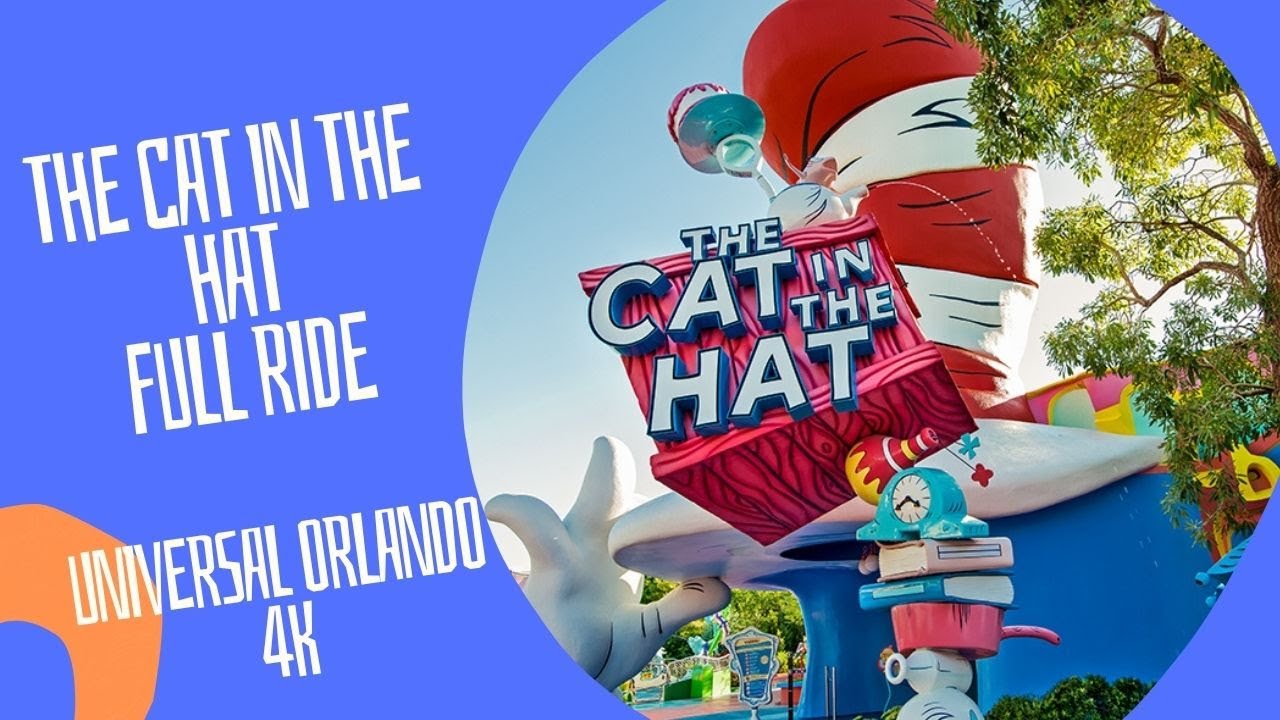 The Cat In The Hat Ride! | FULL RIDE | 4K | UNIVERSAL ISLANDS OF ...