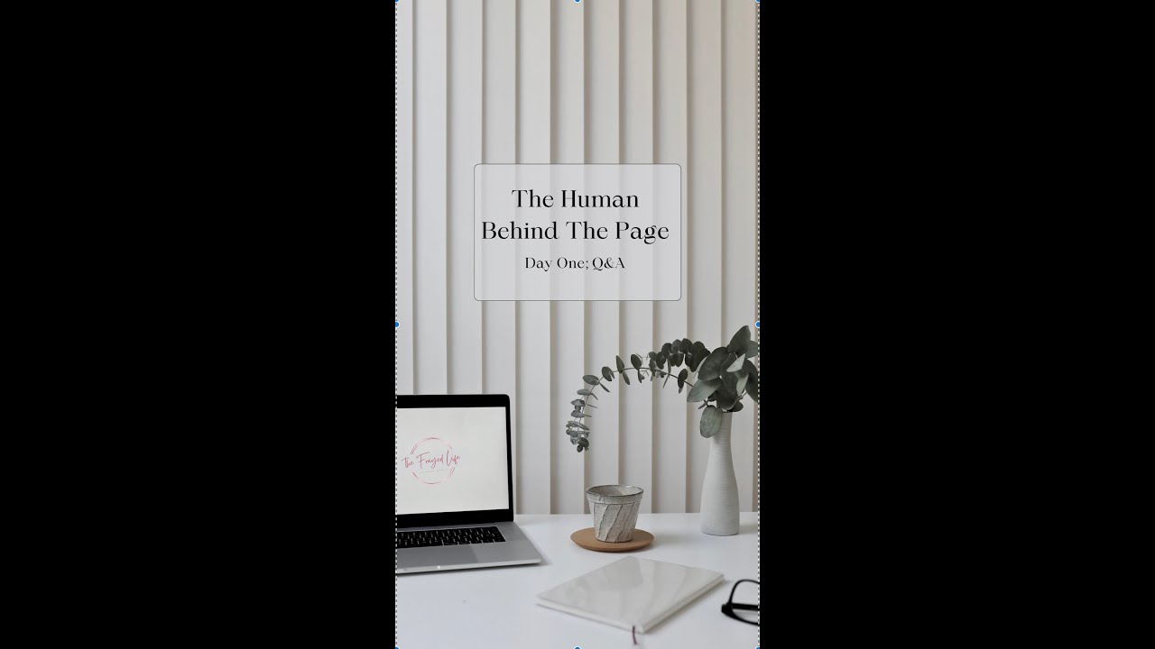 The Human Behind the Page - Day One - YouTube