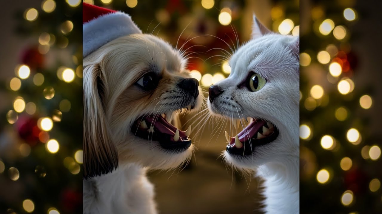 grumpy dog and a sassy cat turn their rivalry into an unbreakable bond ...