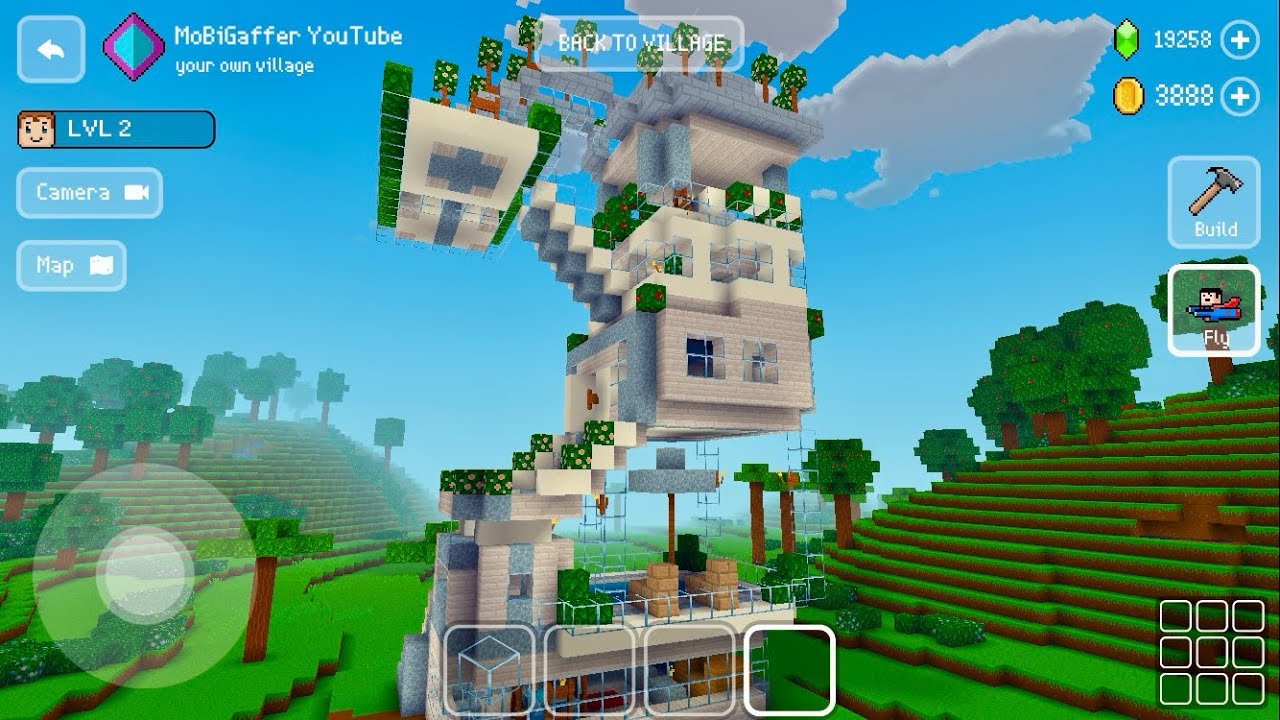 Block Craft 3D: Crafting Gameplay #4255 | Modern House 🏠 - YouTube