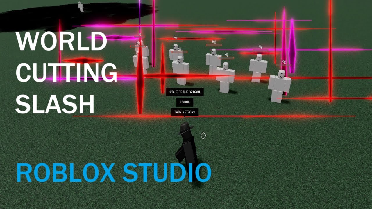 World Cutting Slash | Roblox Studio - YouTube