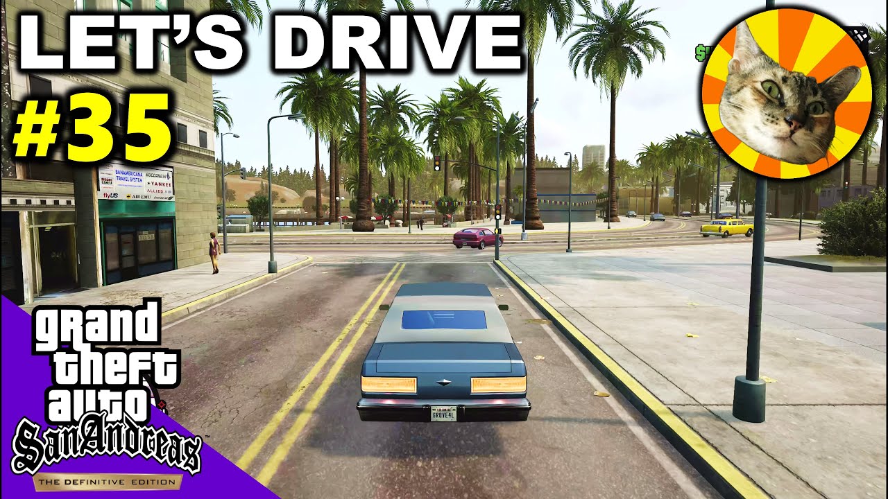 Let's Drive #35 | Ganton (LS) to Calton Heights (SF) | GTA: San Andreas ...