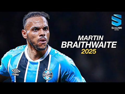 Martin Braithwaite 2025 ► Grêmio - Unreal Skills, Assists & Goals | HD