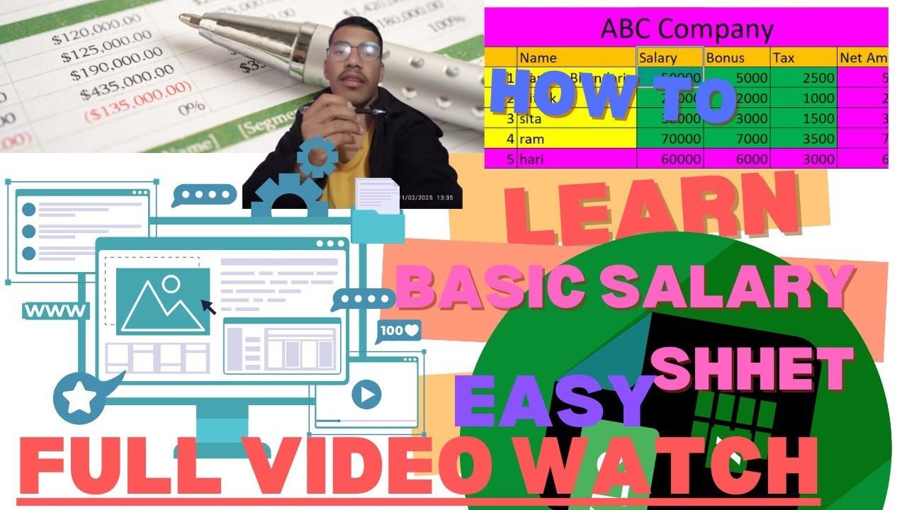 Learn how to create a professional Excel balance sheet step by step ...