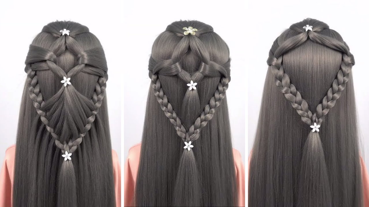 Uzun Sochlar Uchun 5 ta Ajoyib Soch Turmaklari - 5 новых прически для ...