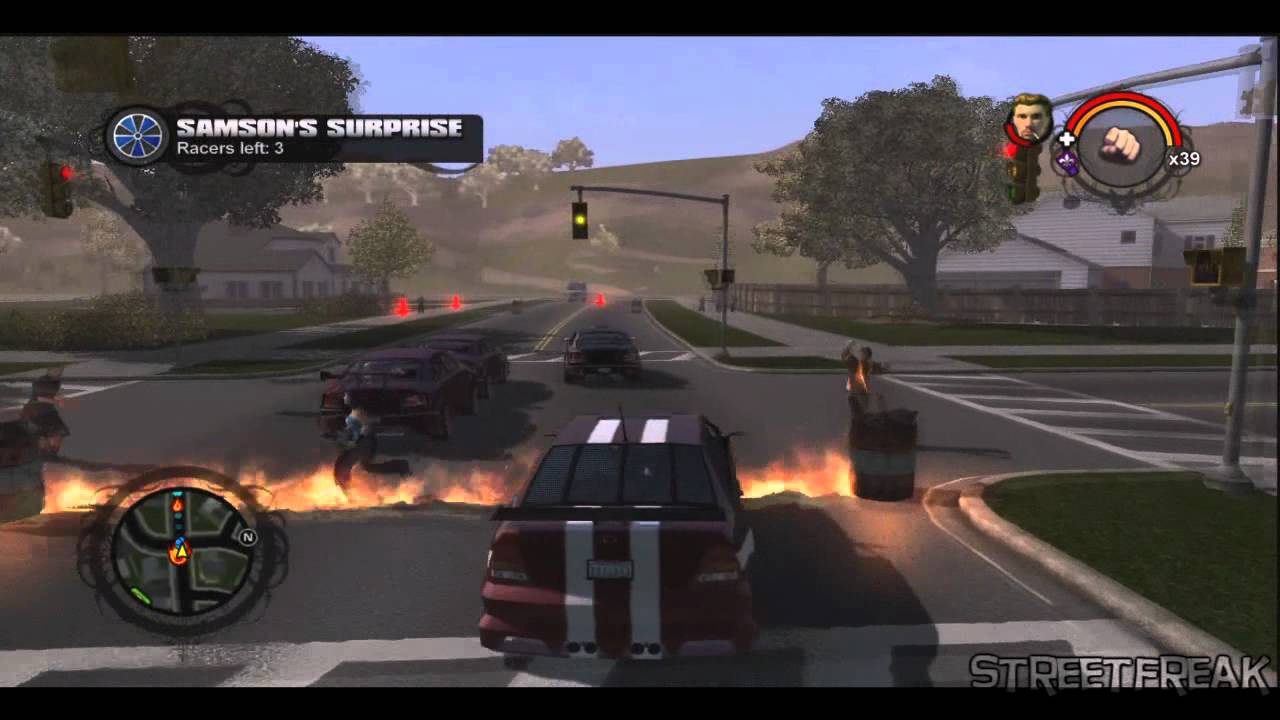 Saints Row-Westside Rollerz-Mission 2-Samson's Surprise - YouTube