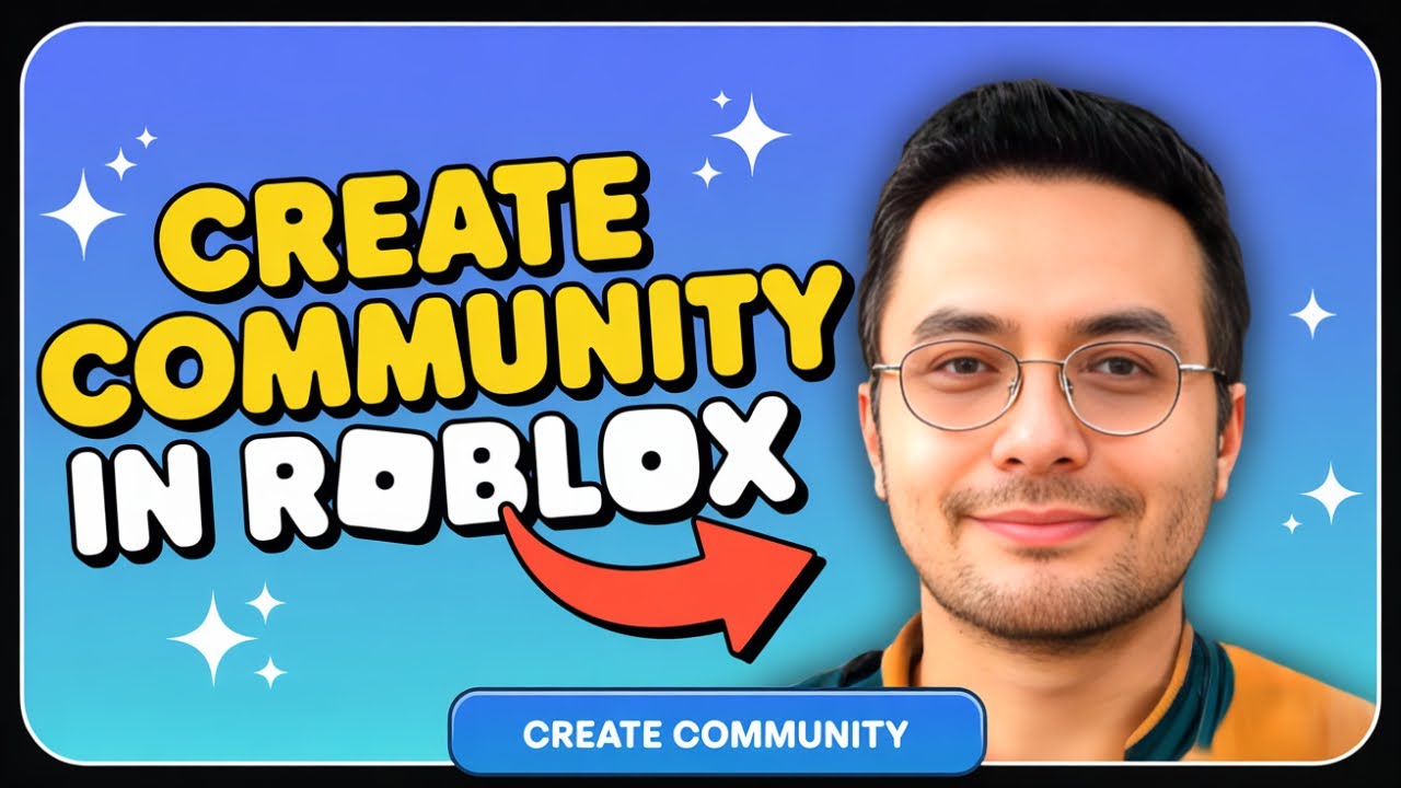 How to Create a Community on Roblox Make a Roblox Group - (2025) - YouTube