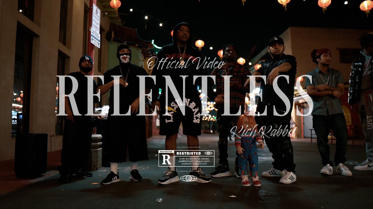 RICH RABBIT "RELENTLESS" (OFFICIAL VIDEO) @SHOT.X.ULISES - YouTube