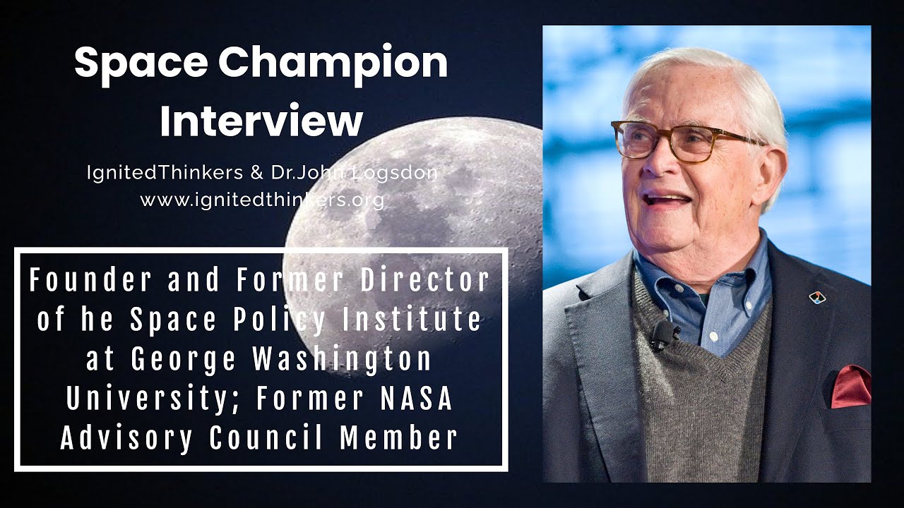 Dr. John Logsdon: Founder of the Space Policy Institute at George ...