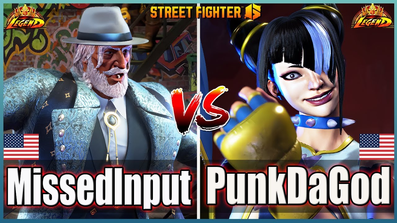 Street Fighter 6 🔥Missedlnput (JP) Vs PunkDaGod (JURI) 🔥Best Ranked ...