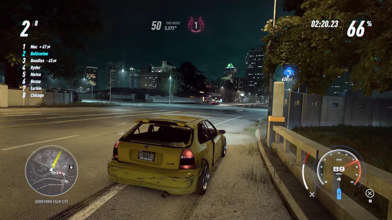 PLAYING NFS HEAT WITH GARAGE MUSIC? - YouTube