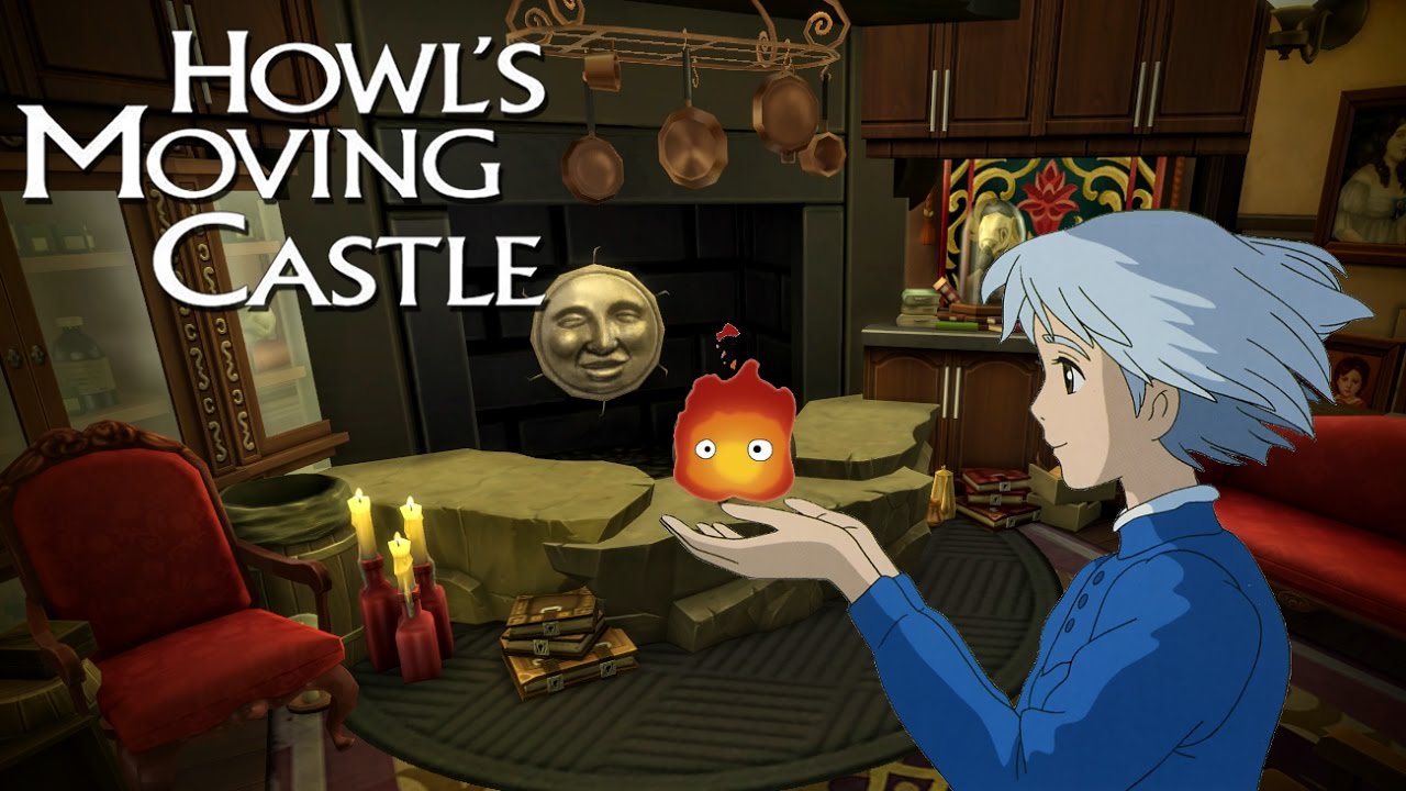THE SIMS 4 | HOWL'S MOVING CASTLE | SPEED BUILD PART2 - YouTube