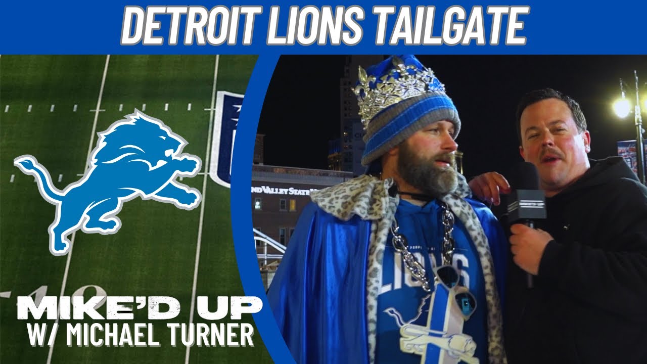 LIONS FANS EXCITED BEFORE TAKING THE 1 SEED IN THE NFC | MIKE'D UP W ...