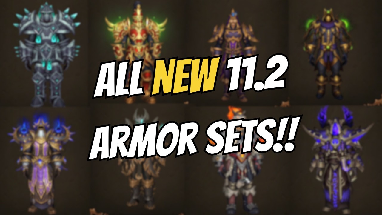 ALL FINAL Class Tier Sets REVEALED!! Manaforge Omega Raid - 11.2 PTR ...