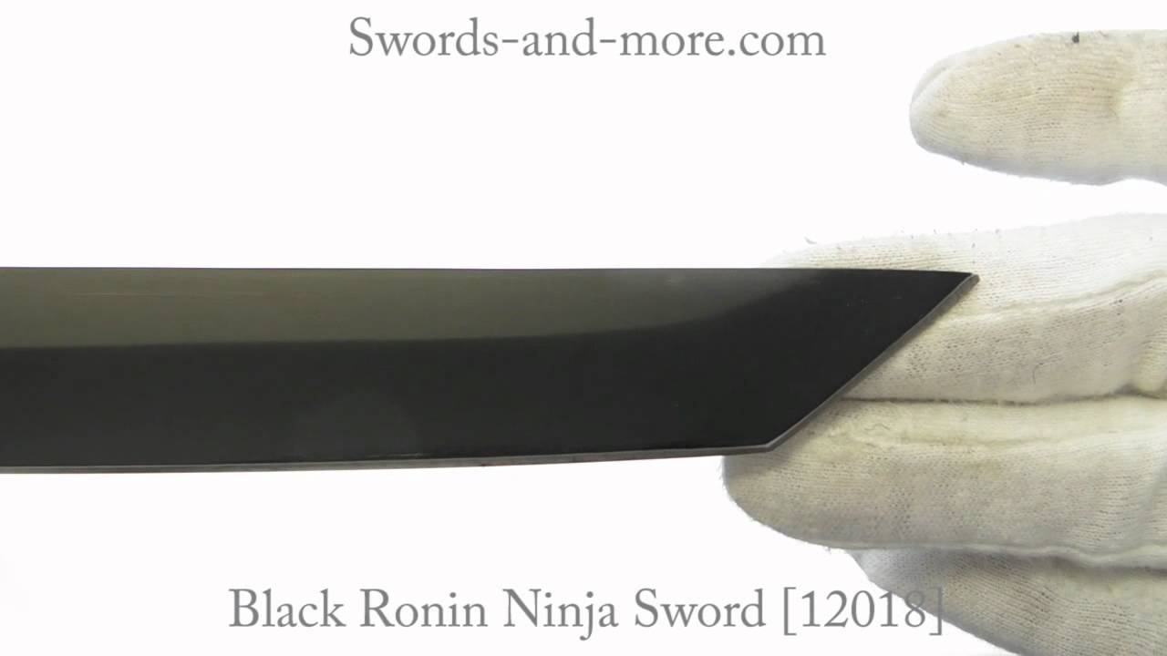 Black Ronin Ninja Sword