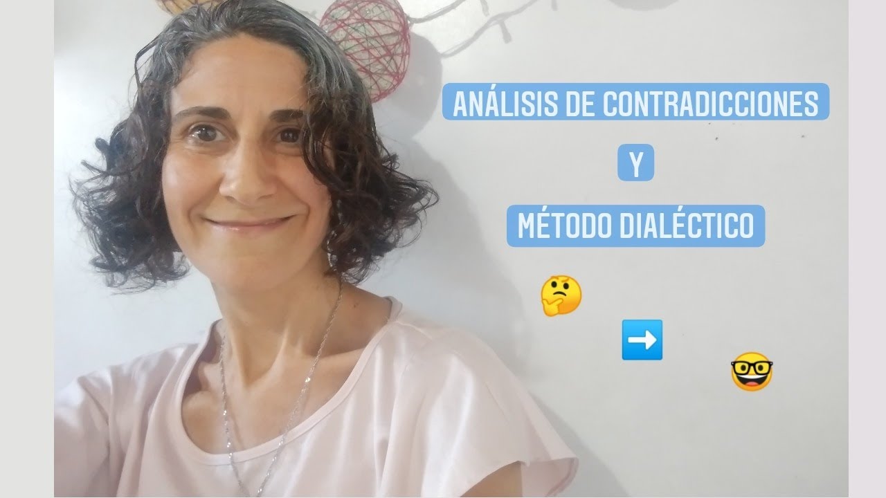 Análisis de CONTRADICCIONES Y Método DIALECTICO - YouTube