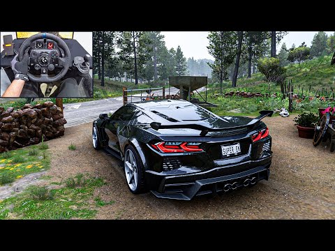 1300HP Chevrolet Corvette E-Ray 2024 - Forza Horizon 5 | Logitech G923 Steering Wheel
