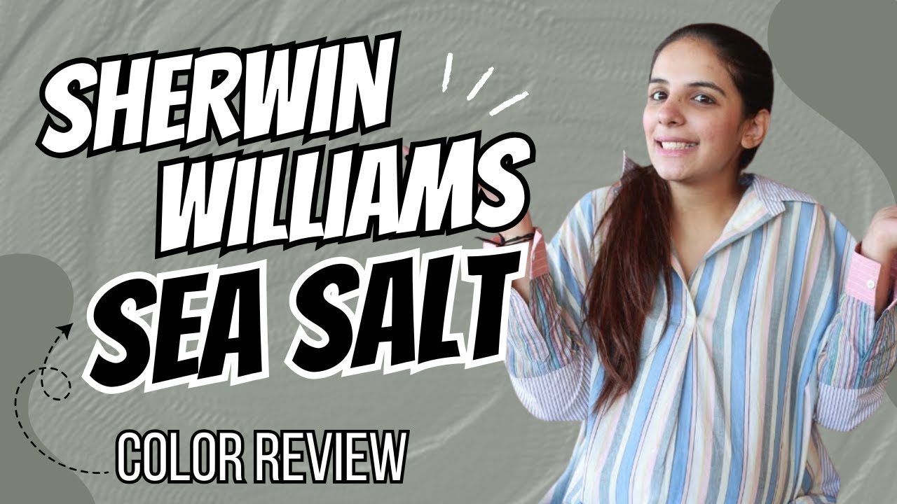 Sherwin Williams Sea Salt SW 6204 Color Review - YouTube