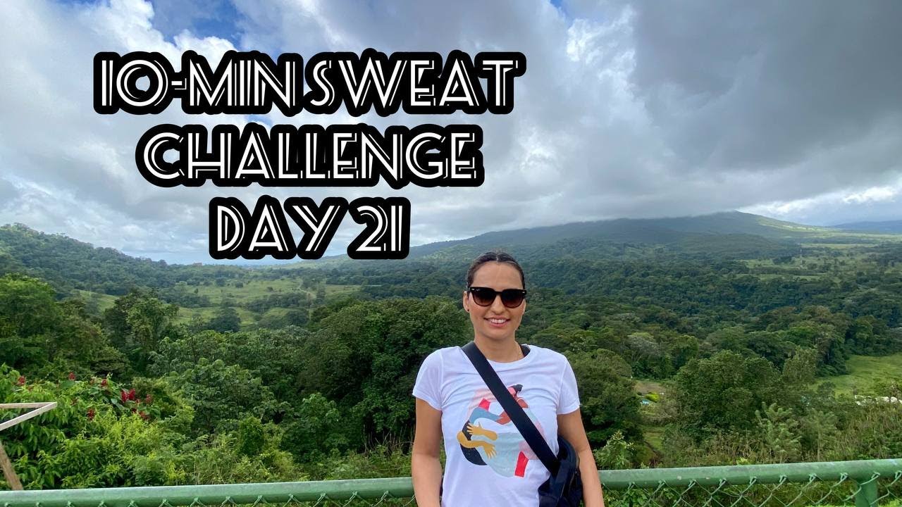 10-min Sweat Challenge, Day 21 - YouTube
