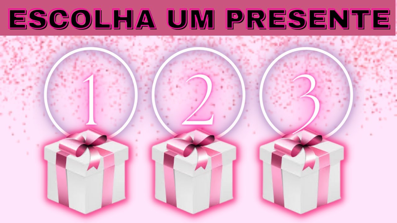 ESCOLHA O SEU PRESENTE 🎁 CHOOSE YOUR GIFT 🎁 - YouTube