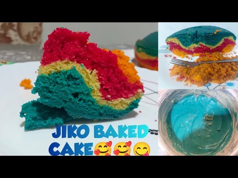 HOME MADE CAKE -How to bake cake using a jiko and sufuria /Delicious 😋 ...