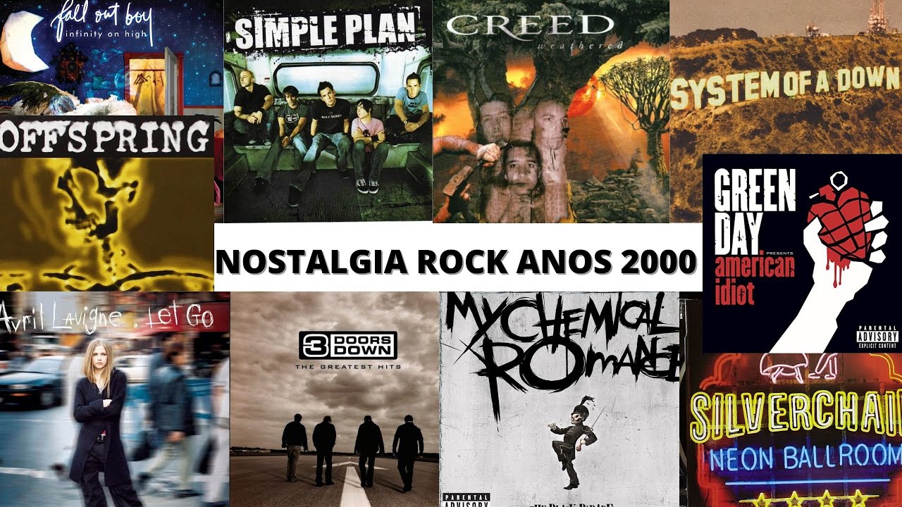 NOSTALGIA ROCK ANOS 2000 INTERNACIONAL - YouTube Music