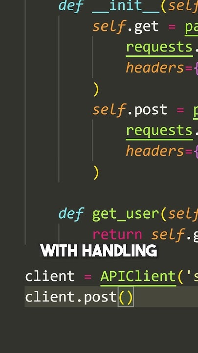 Calling APIs in Python using functools.partial💻☝ - YouTube