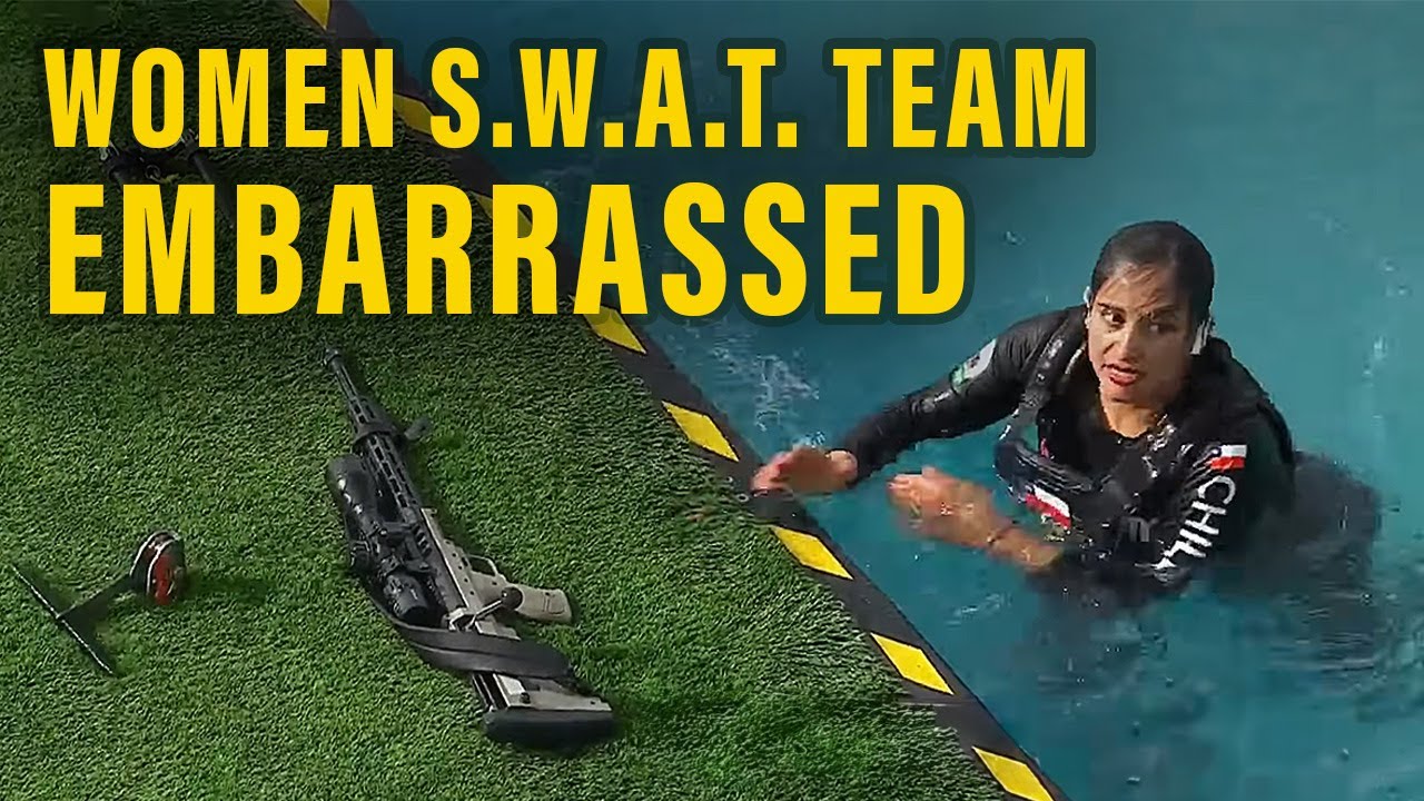 Men vs Women SWAT challenge 2024 - YouTube